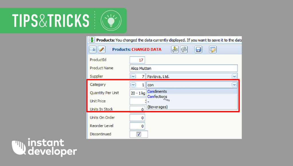 Tips & Tricks Instant Developer Foundation: Lista Valori o Smart Lookup? | Instant Developer