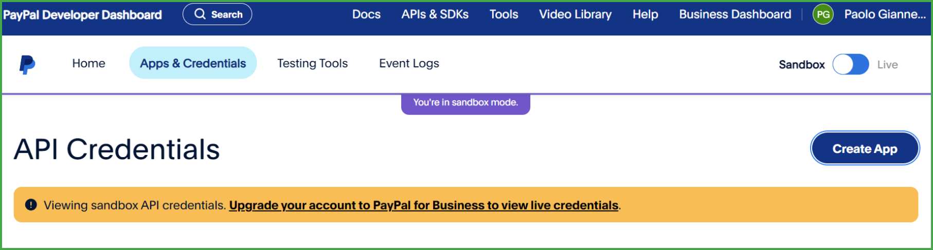 Instant Developer e PayPal: l’integrazione in 3 passaggi
